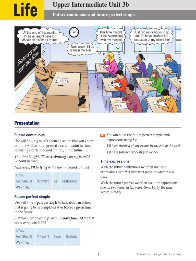 Quizz 1 Part 2 Life Upper Intermediate Unit 3b | PDF | Linguistic ...