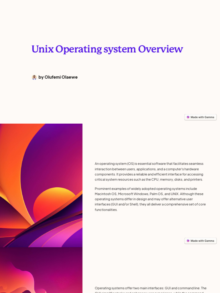 ITC 401 Lect Note2 | Download Free PDF | Operating System | Kernel (Operating System)