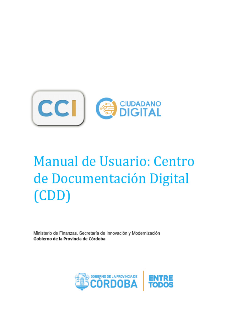 CIDI Instructivo-Centro-de-Documentacion-Digital-CDD | PDF | Usuario (informática) | Red mundial