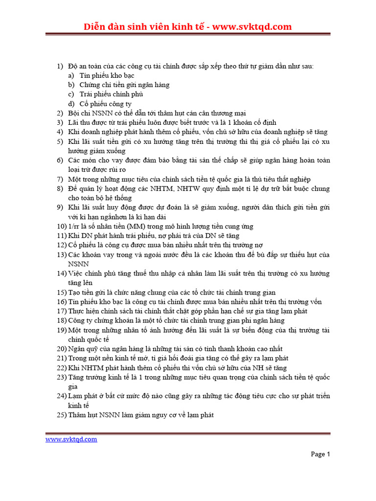 40 Cau Trac Nghiem Dung Sai - Khong Co Dap An | PDF