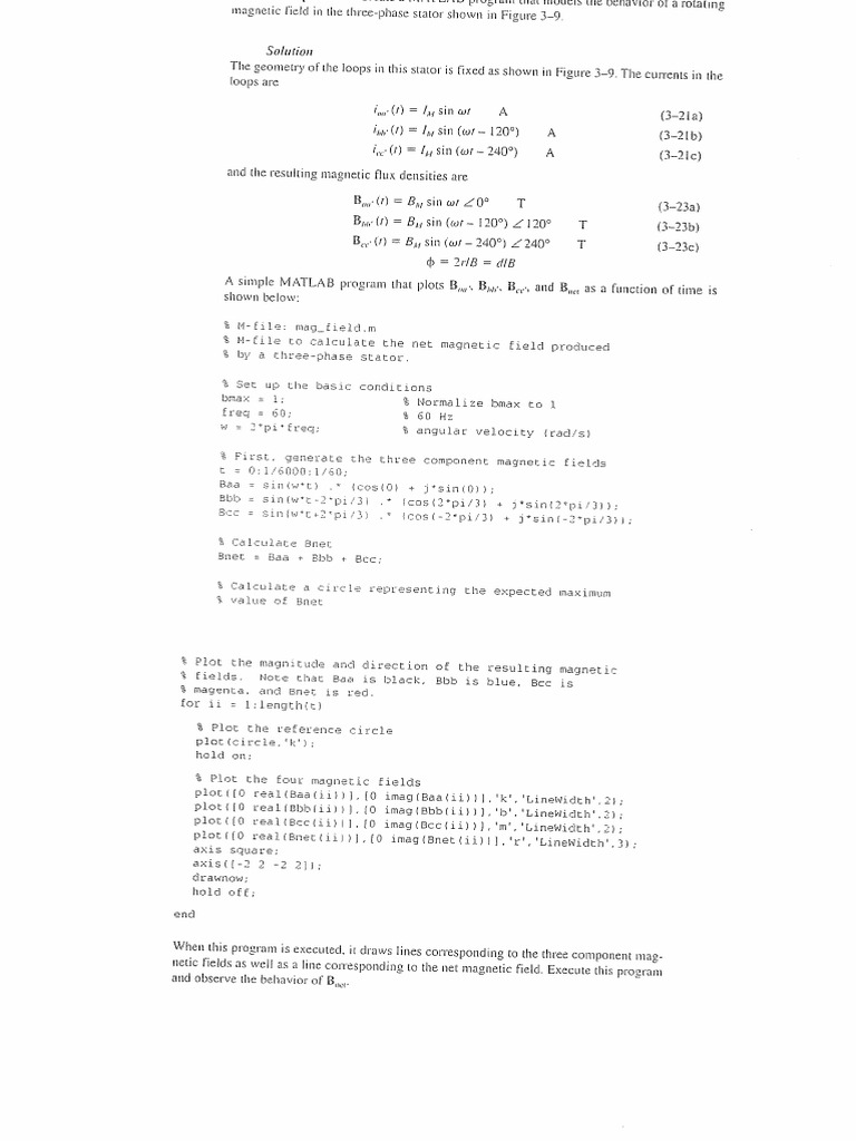 Induction Machines Examples 1 | PDF
