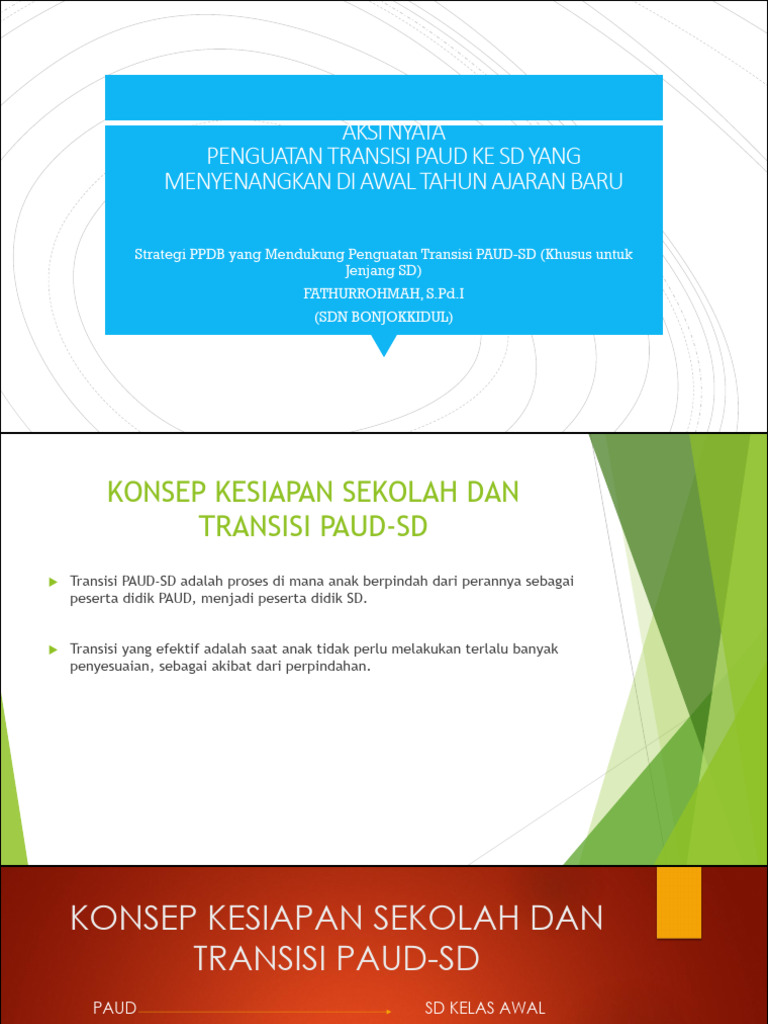 Aksi Nyata Penguatan Paud Rohmah | PDF | Karier & Perkembangan