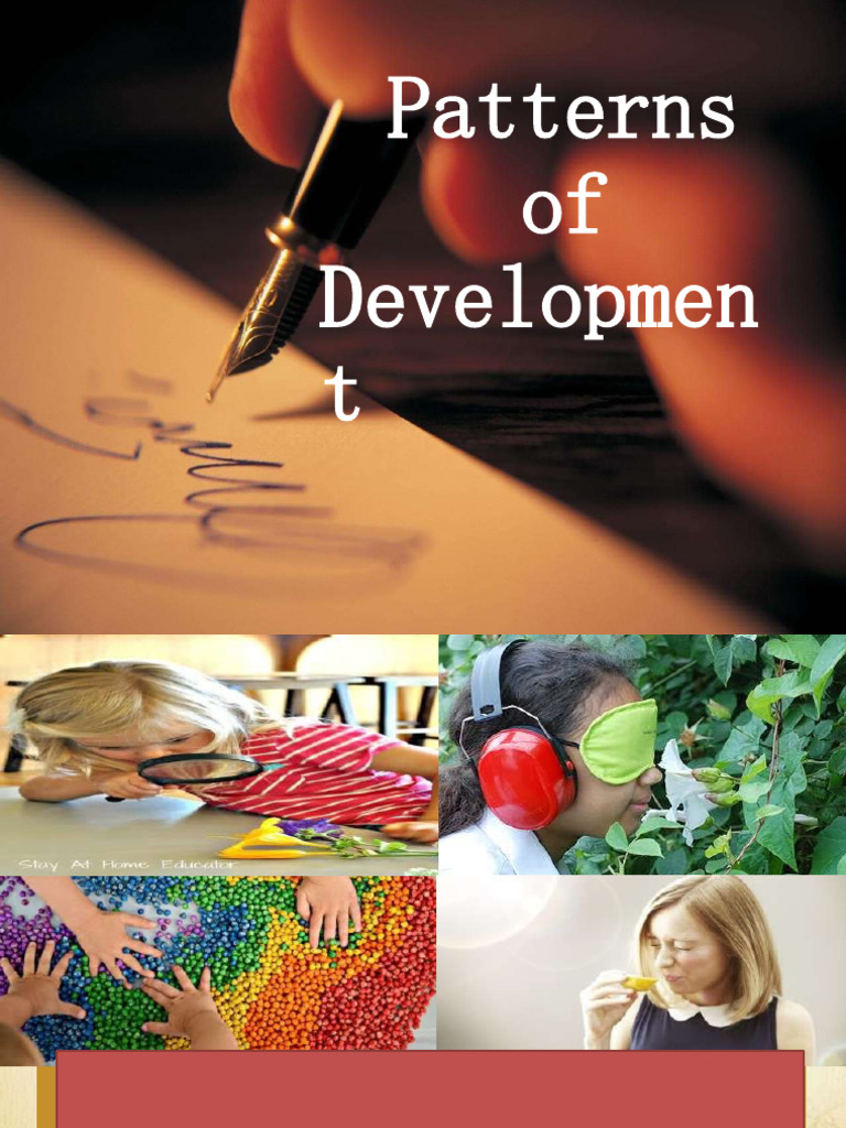 Module 1 Patterns of Development | PDF | Maple | Senses