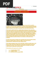 Toyota Vios 2NZ FE ENGINE SYSTEM 2 | PDF