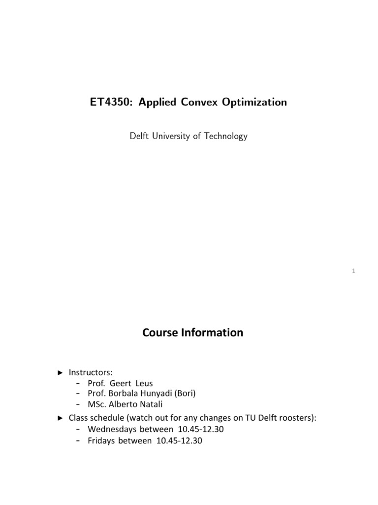 1 Intro Pdf Mathematical Optimization Time Series