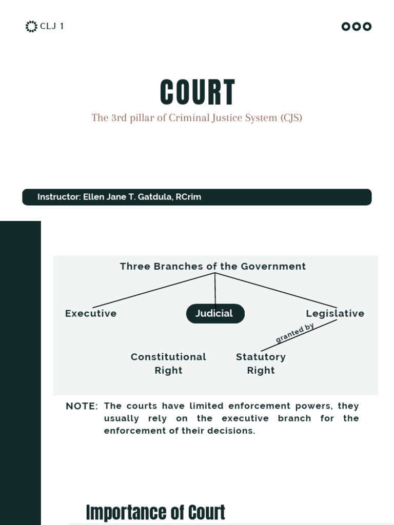 Court | PDF | Arraignment | Plea