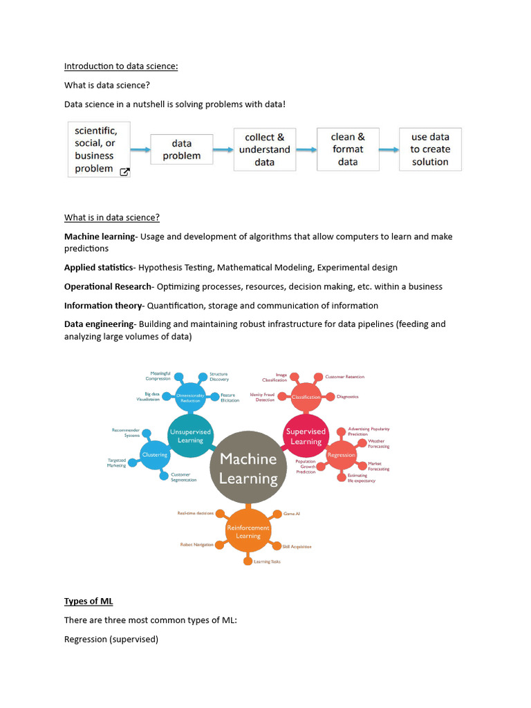 Introduction To Data Science | PDF | Standard Deviation | Statistics