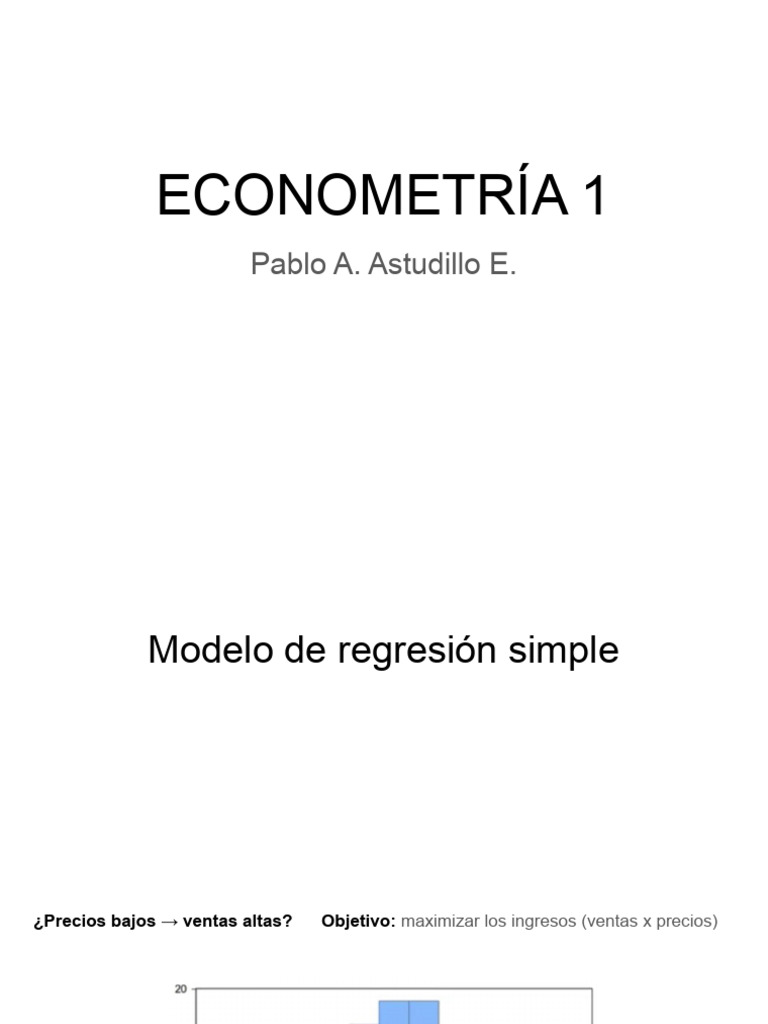 Econometrics 02 SimpleRegression | PDF