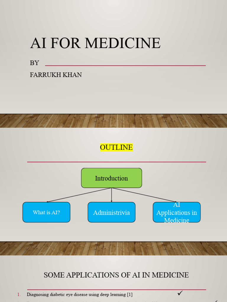 AI Applications in Medical | PDF | Artificial Intelligence ...