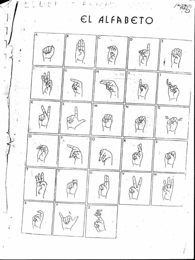Lengua de Señas Venezolanas | PDF