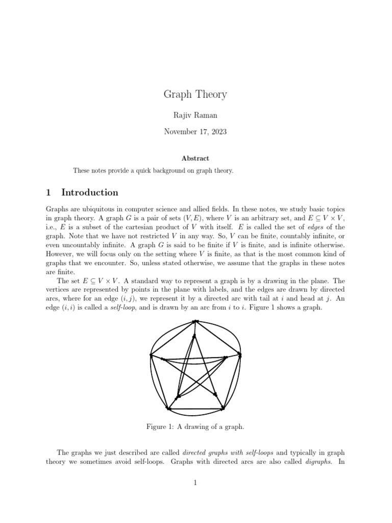 Graphs | Download Free PDF | Vertex (Graph Theory) | Mathematics