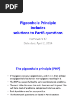 Pigeonhole Principle Problems and Solutions | PDF | Combinatorics ...