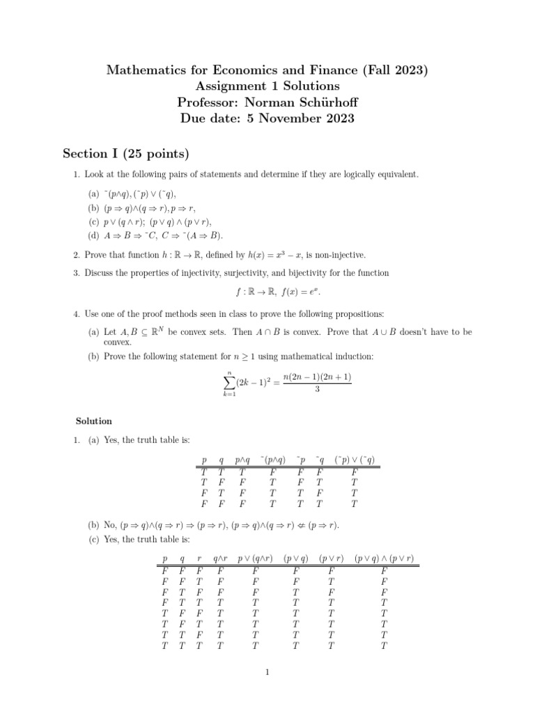 Assignment 1 Solutions | PDF | Factor Analysis | Eigenvalues And Eigenvectors