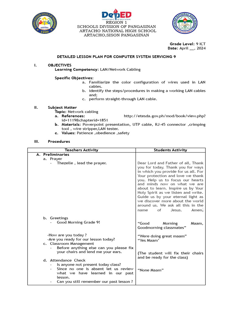 Final Demo DLP For Checking | PDF | Electrical Connector | Manufactured ...
