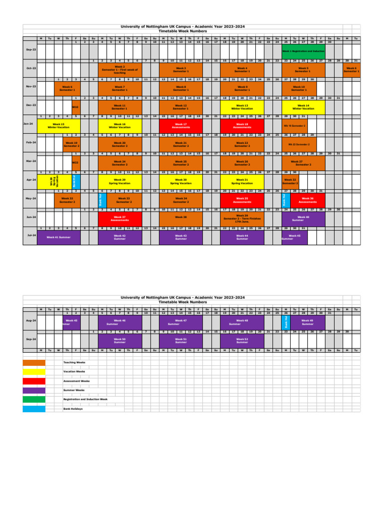 Academic Calendar 202324 | PDF | Academic Term | Observances