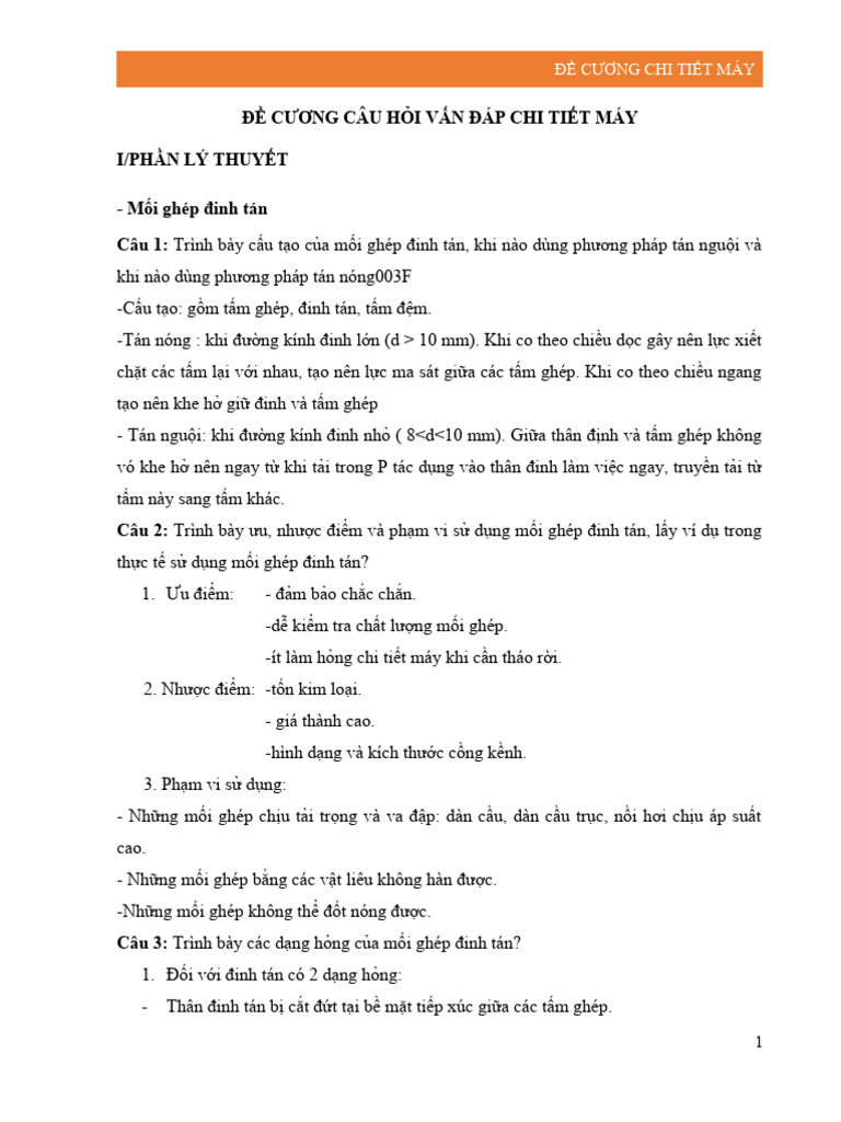 123doc de Cuong Chi Tiet May 2020 | PDF