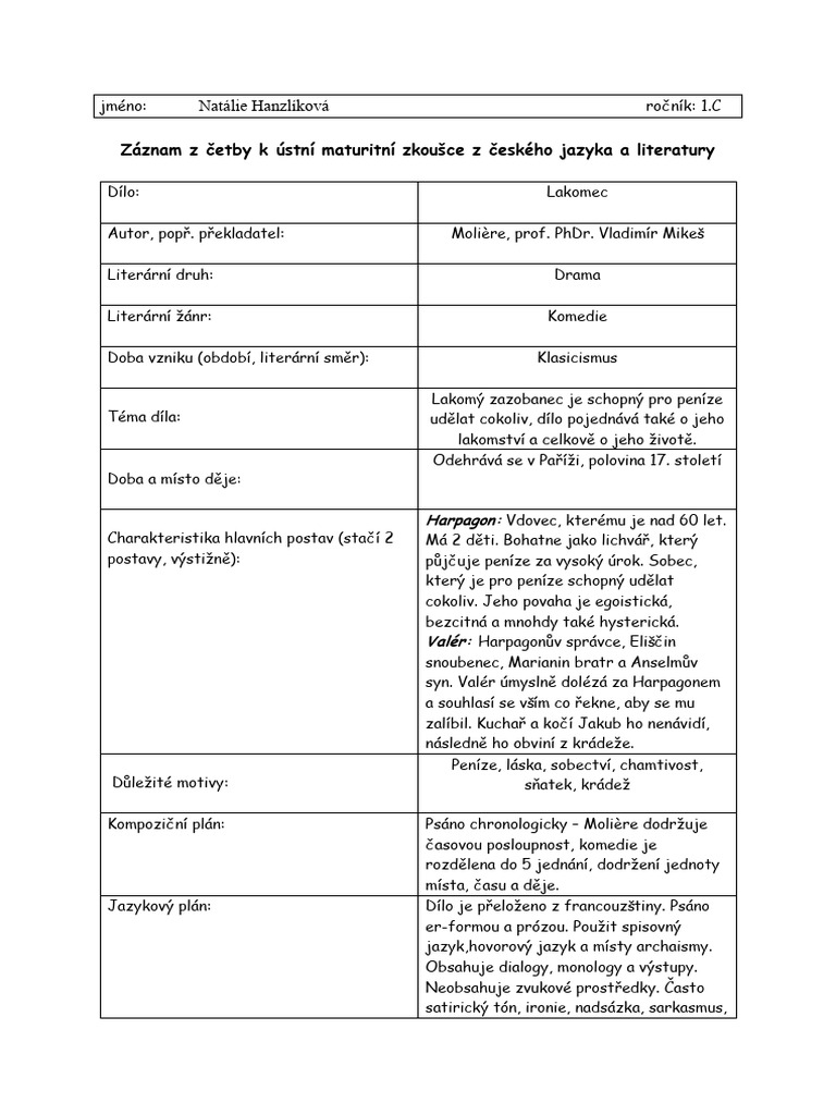 Lakomec | PDF