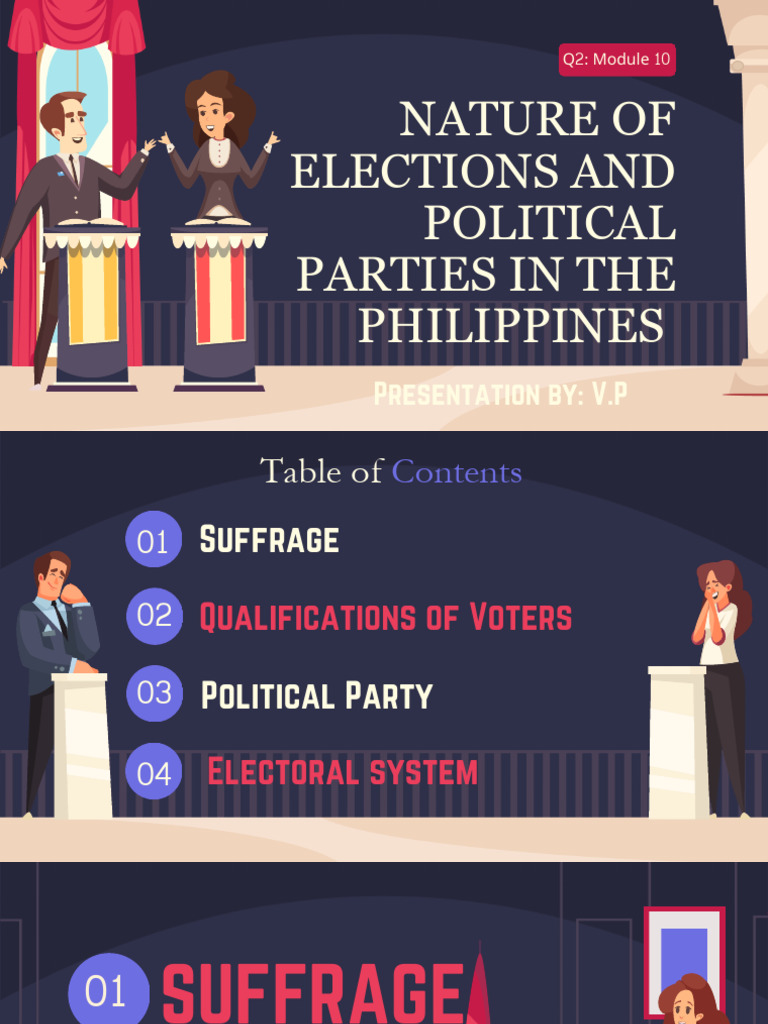 Nature of Elections and Political Parties in The Philippines | PDF ...