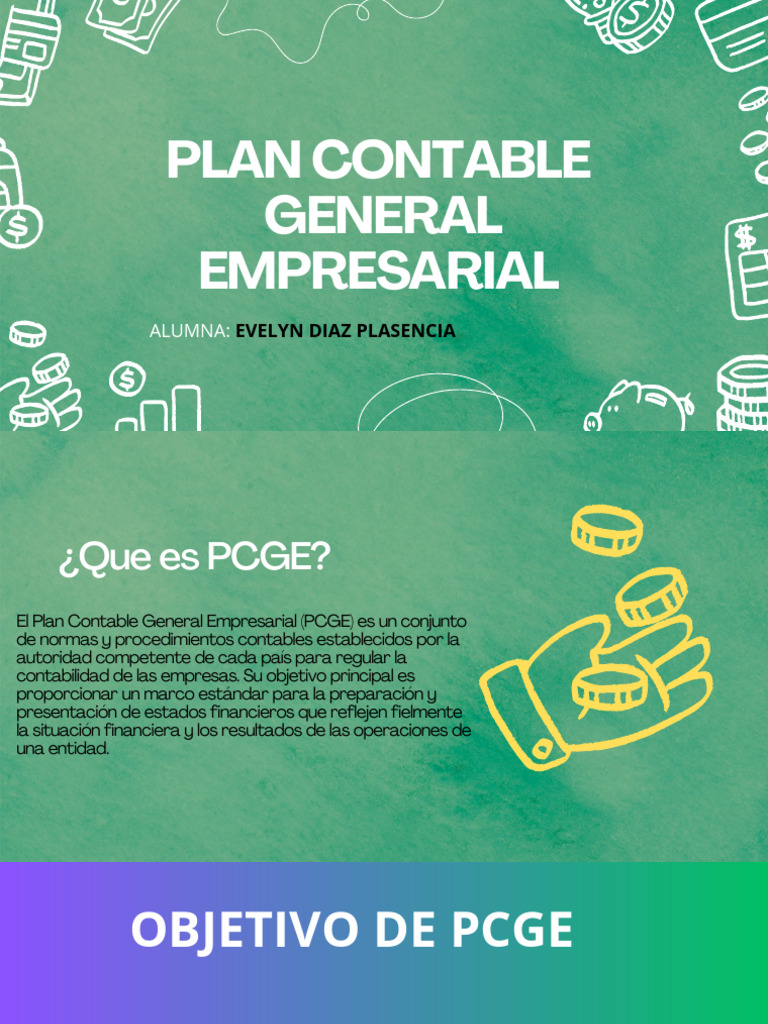 Infografia Pcge | PDF | Contabilidad | Estado financiero