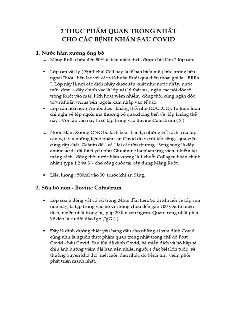 2 THỰC PHẨM QUAN TRỌNG NHẤT | PDF