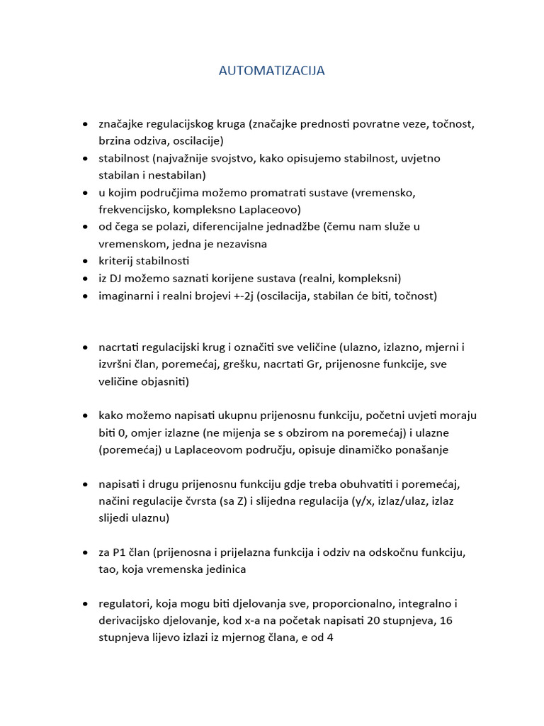 AUTOMATIZACIJA | PDF