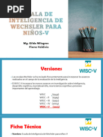 Formato Ficha Técnica - WISC V | PDF | Crecimiento personal y profesional | Salud y bienestar