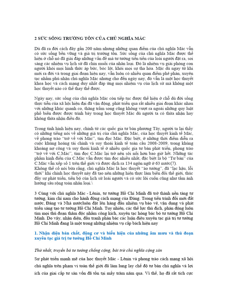 Cùng V I CH Nghĩa Mác | PDF