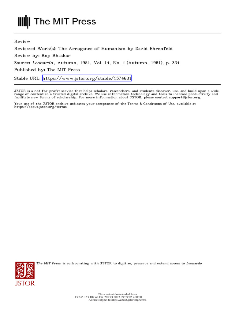 Bhaskar-Leonardo-1981 | PDF | Perception | Behavioural Sciences