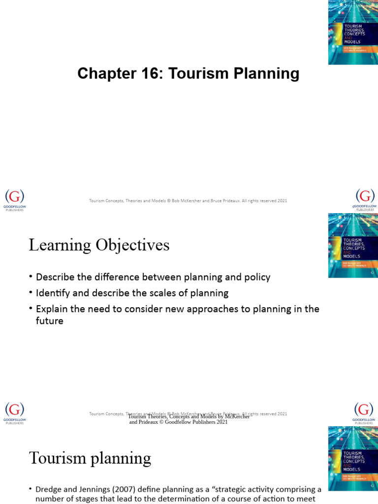 Effective Tourism Planning Strategies | PDF | Tourism | Policy