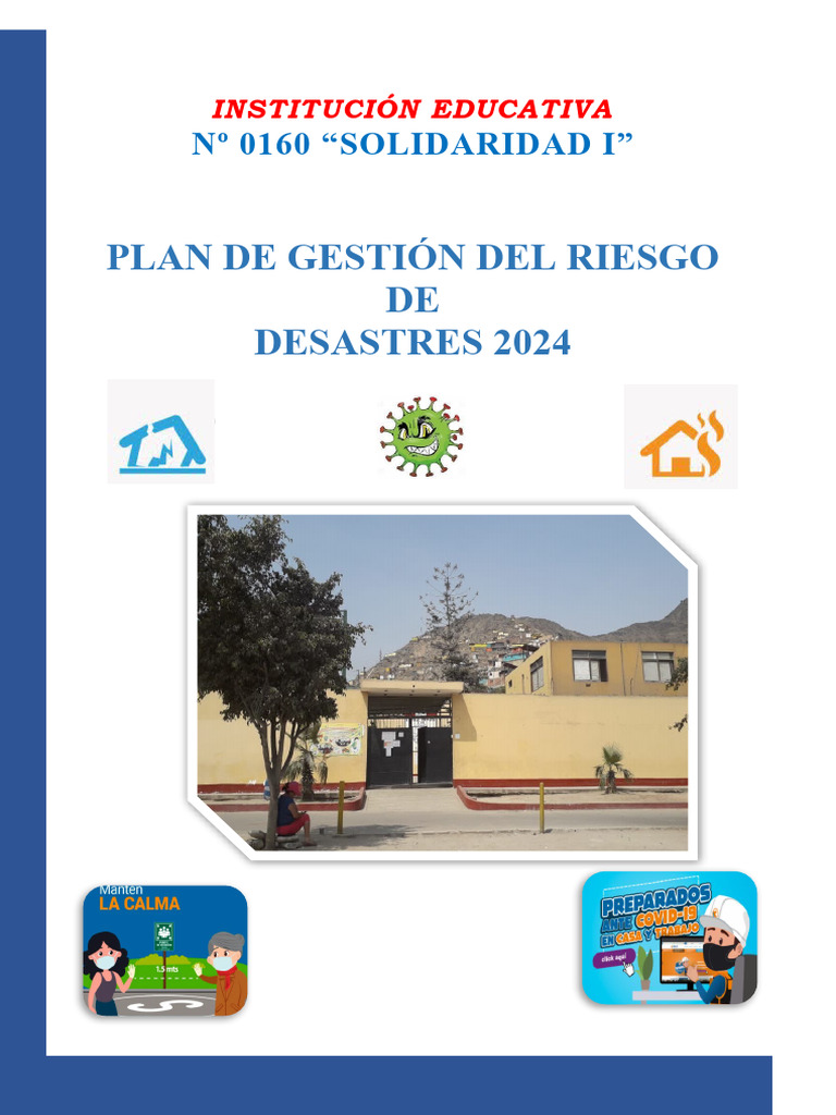 Plan de Gestion de Riesgo 2024 | PDF | Radiación | Riesgo