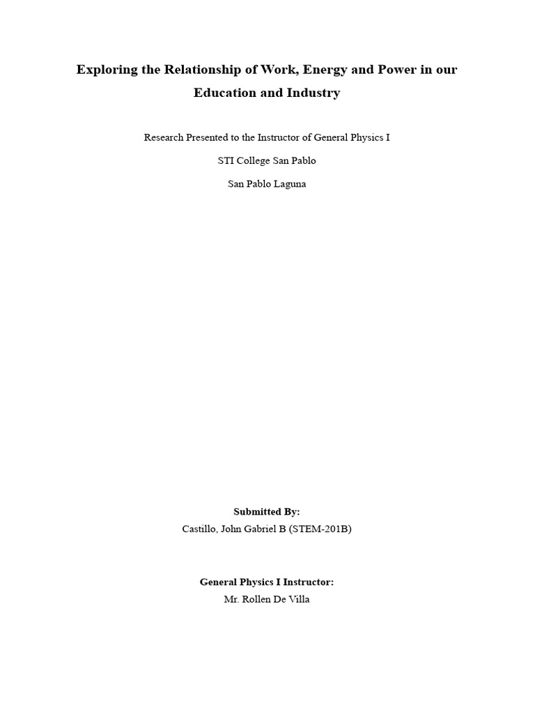 General Physics Research | PDF | System | Physics