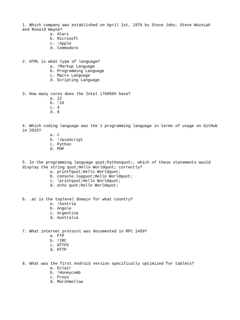 ENGL281 Reading Response Winter 2020 9 | PDF | Programming Language | C (Programming Language)