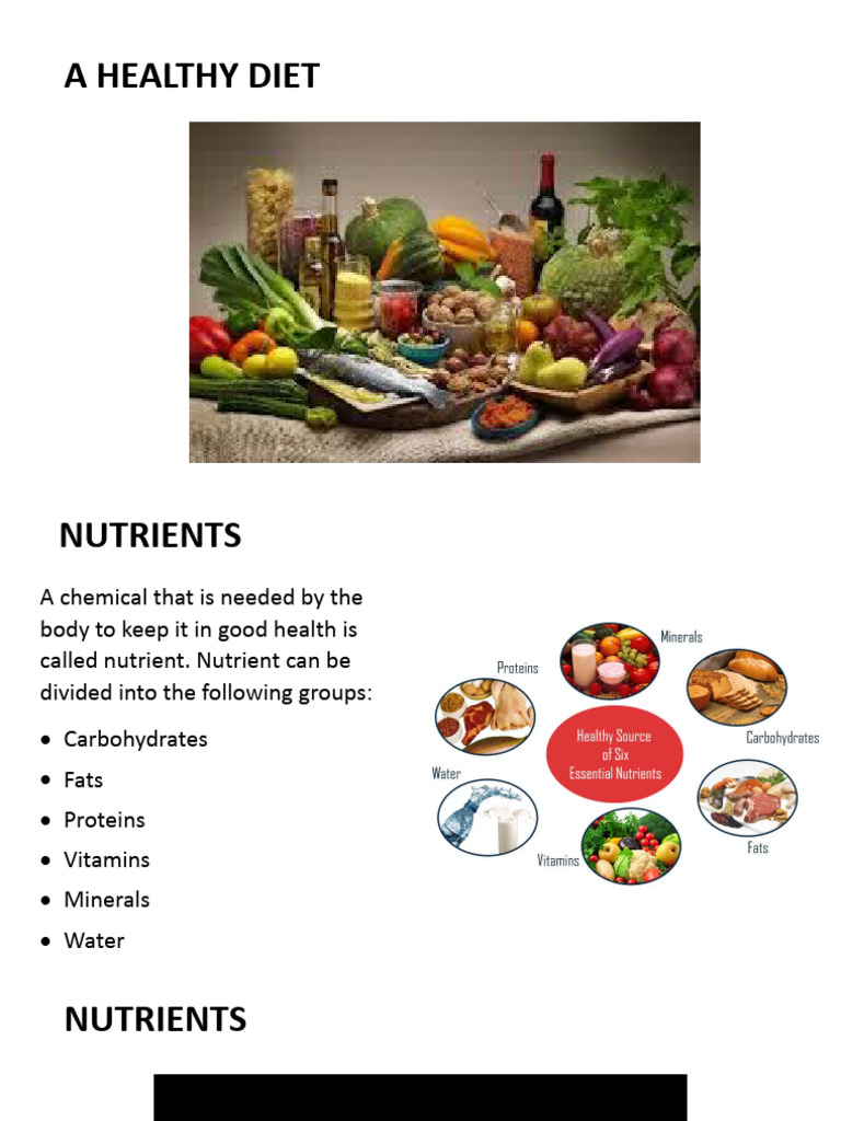 A HEALTHY DIET | PDF | Carbohydrates | Lipid