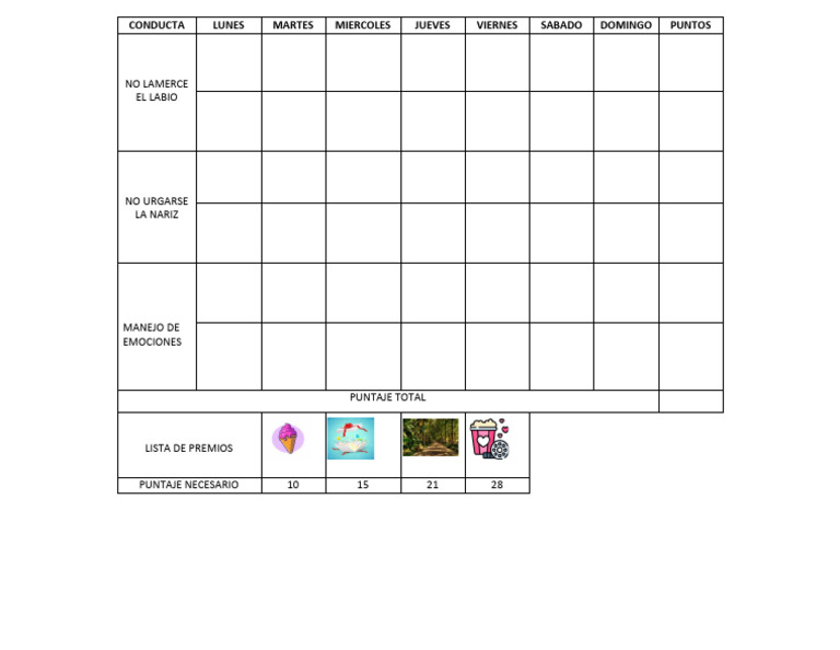 Conducta Horario | PDF