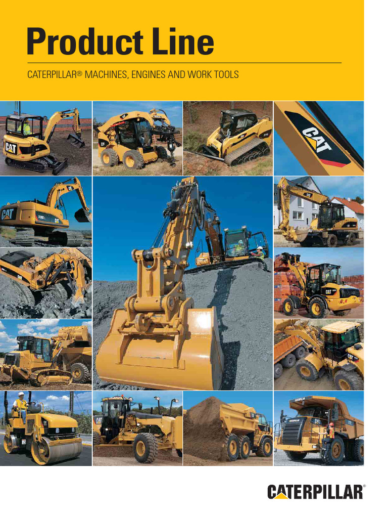Cat 2007 Productline English | PDF | Loader (Equipment) | Horsepower