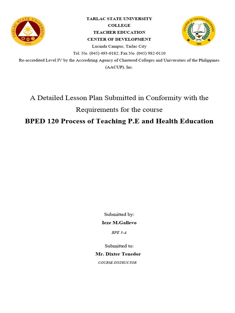 LESSON-PLAN-FOR-DEMO-FINAL-NA | PDF | Clinical Medicine