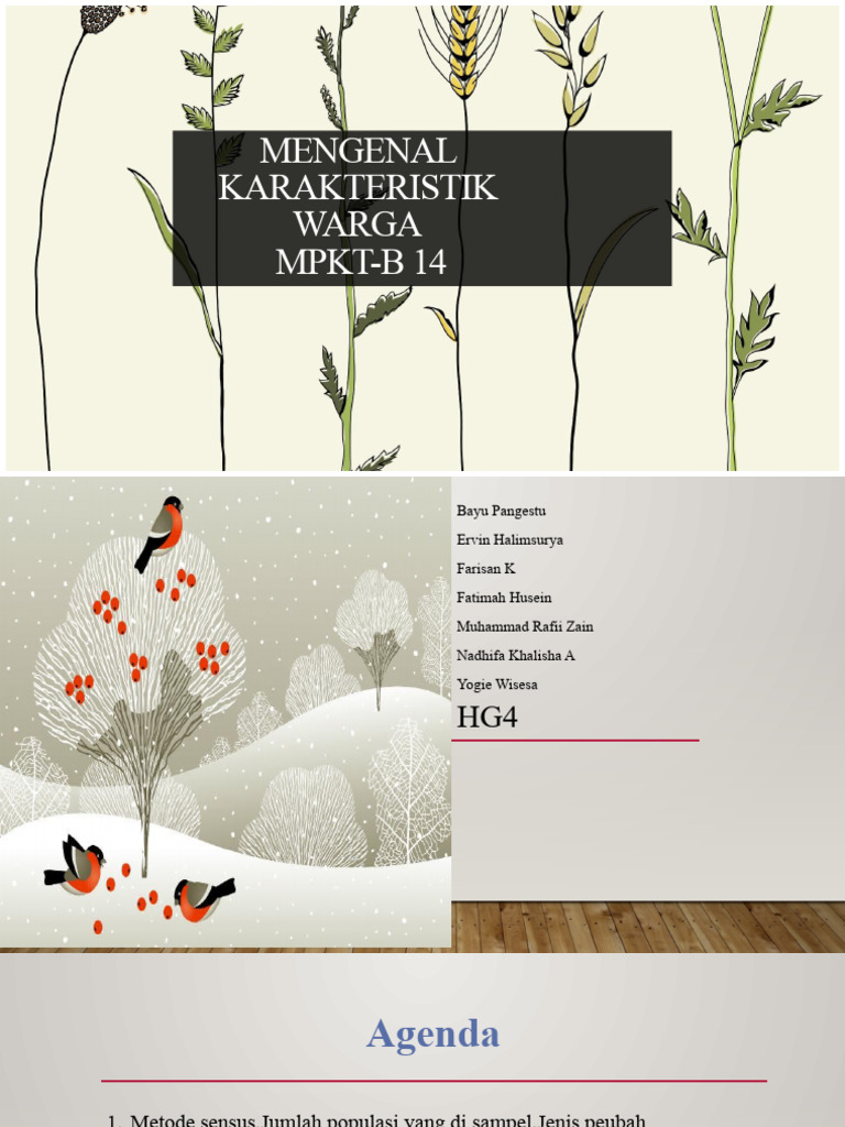 (HG-4) Mengenal Karakteristik BMI & BMR Warga MPKT-B 14 | PDF