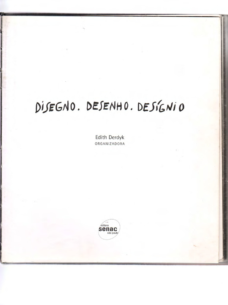Disegno Desenho Desígnio | PDF
