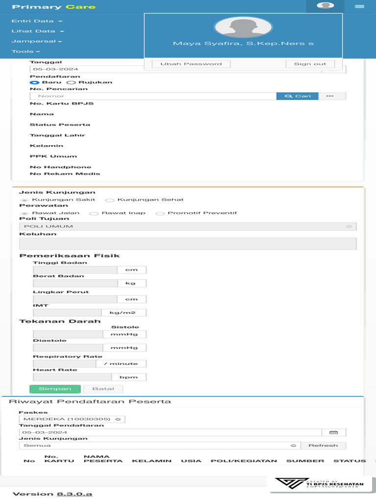 Eclaim Pendaftaran Pasien BPJS | PDF