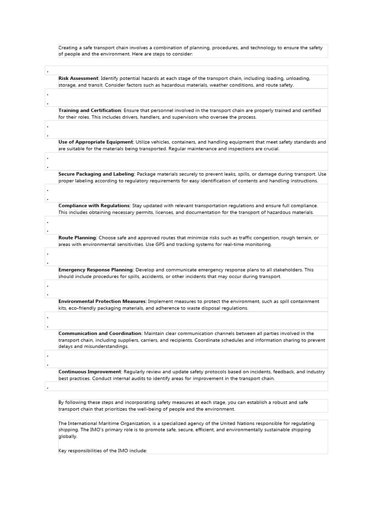 Lesson Plan | PDF | Dangerous Goods