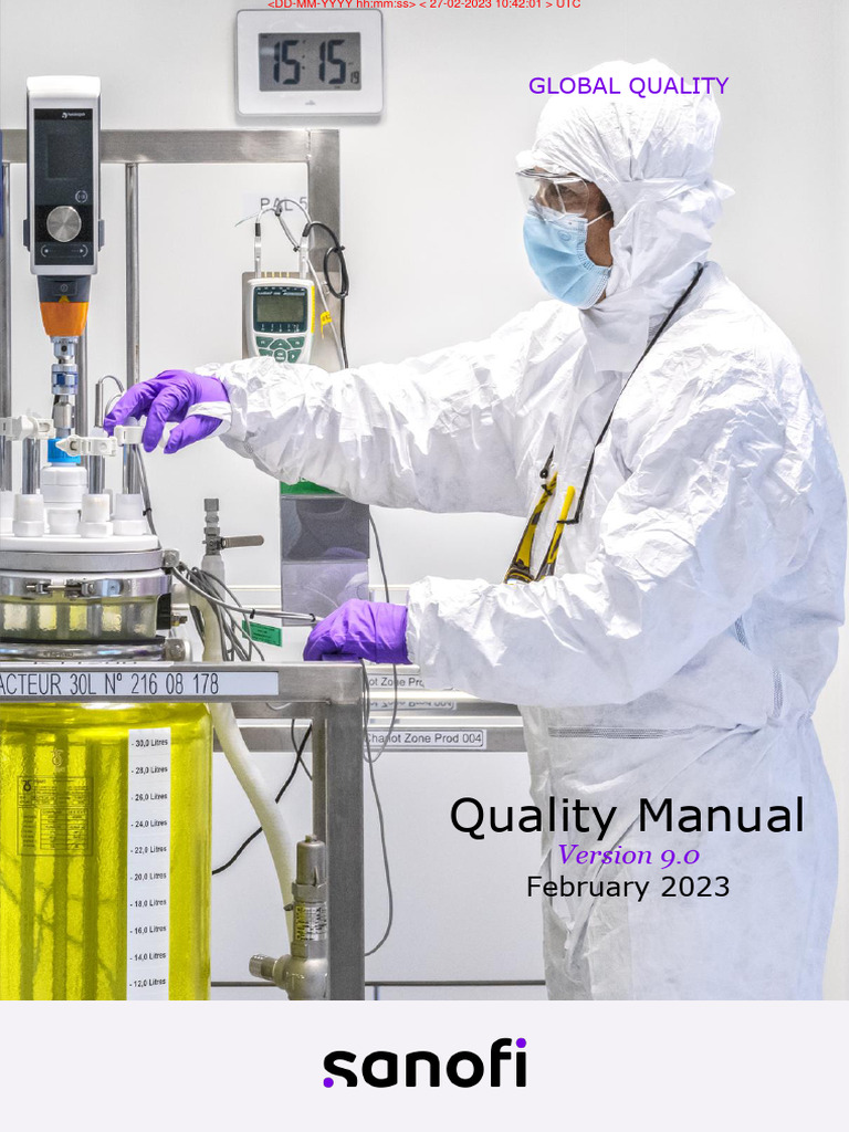 Global-Quality-Manual | PDF | Quality Management System | Risk Management