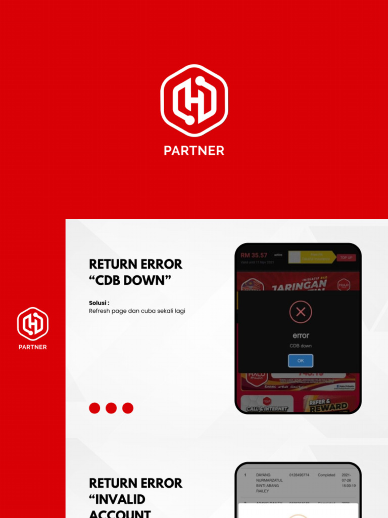 FAQ SYSTEM - Ralat Dalam Aplikasi HaloGo Lifestyle & HaloGo Partner | PDF