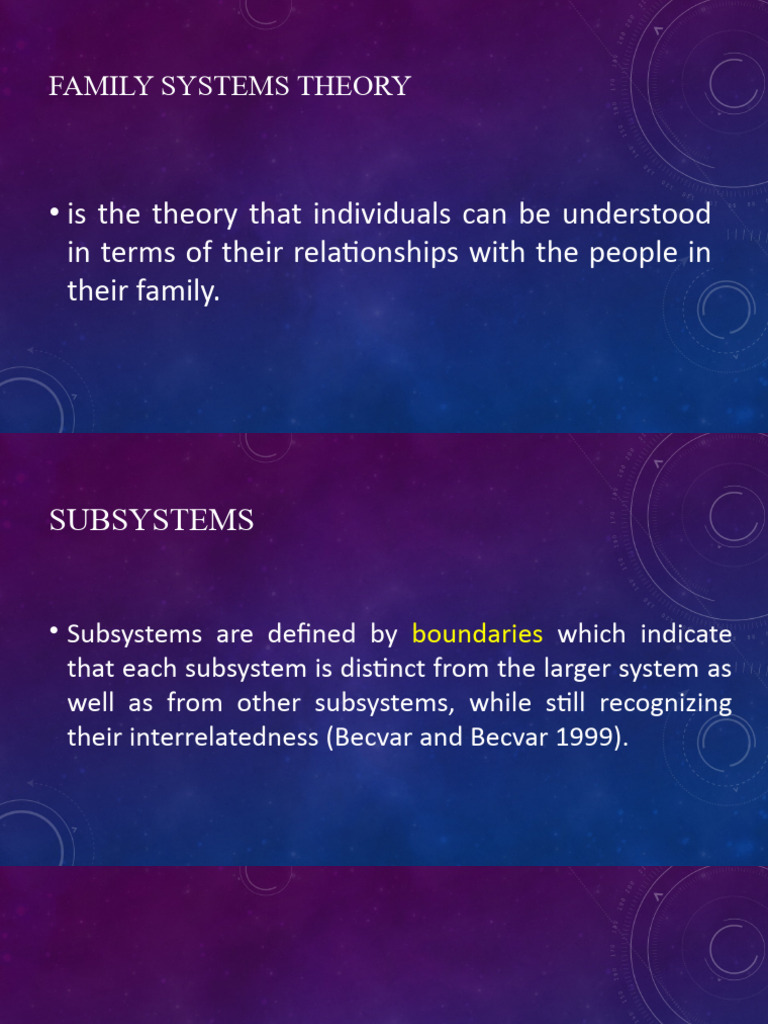 Family Subsystems | Download Free PDF | Family | Marriage