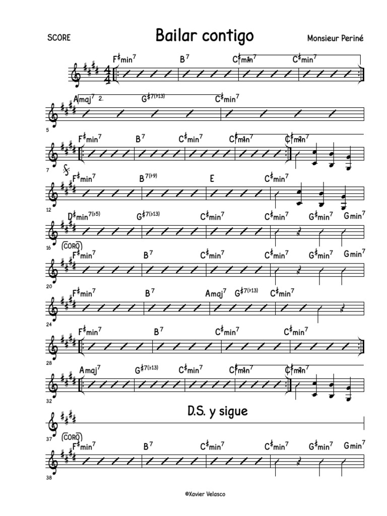 Bailar Contigo | PDF