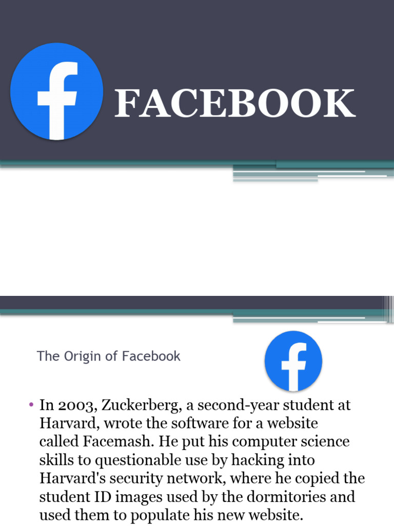 Ge 003 Presentation Group 2 | PDF | Facebook | Mark Zuckerberg