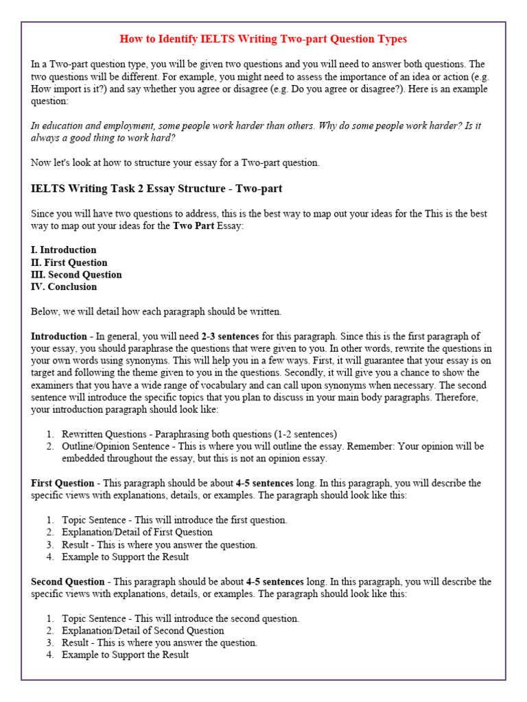 Two-Part Question | PDF | Essays | Social Media