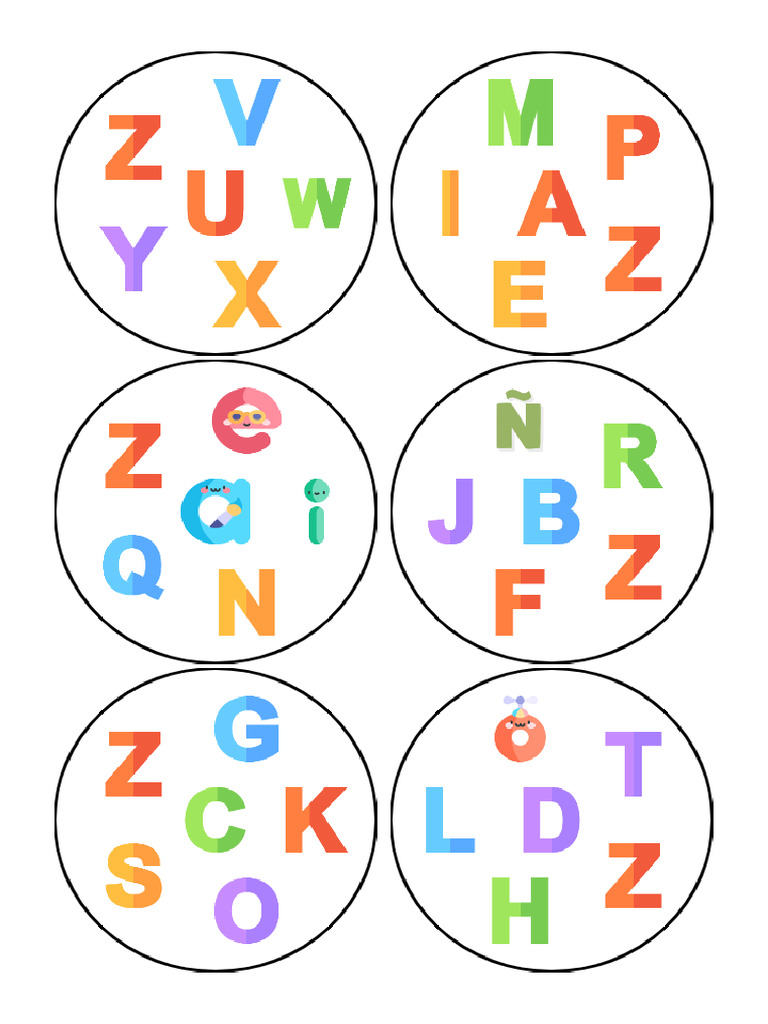 Dobble Abc Color | PDF