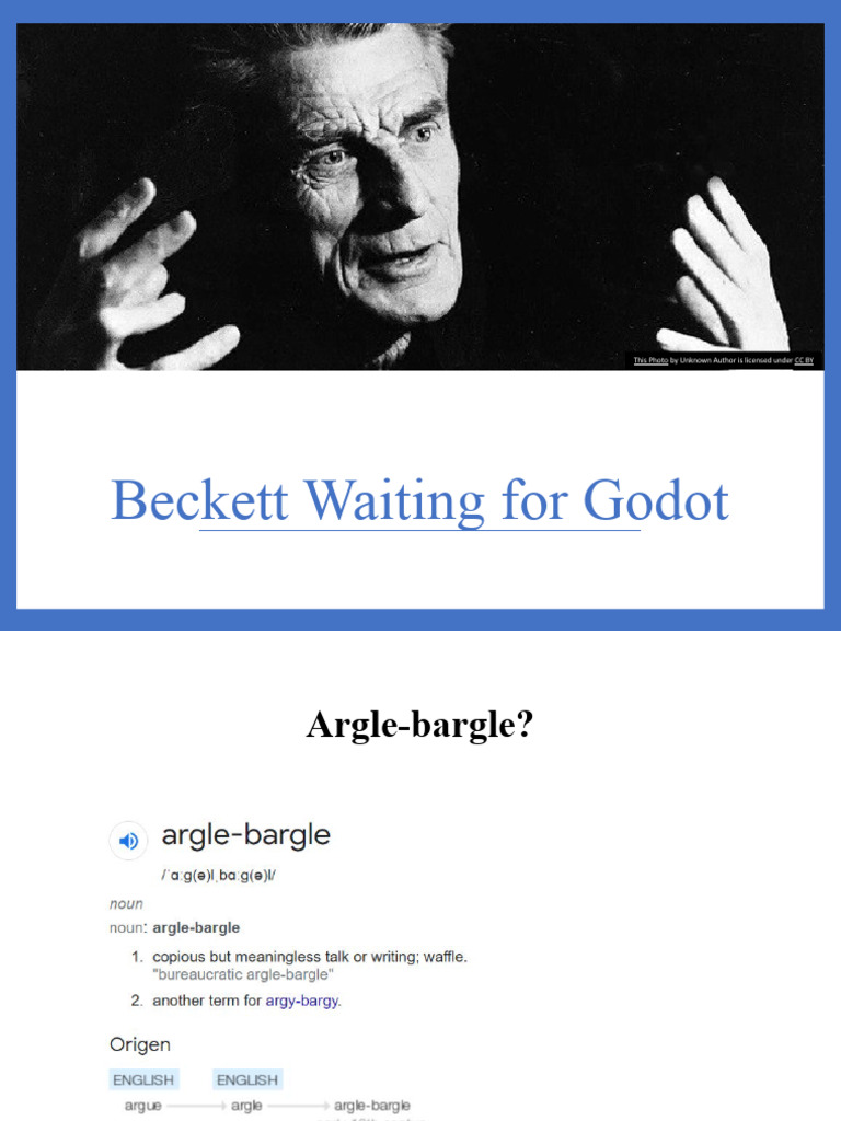 Analysis of Absurdity in Beckett's "Waiting for Godot" | PDF | Samuel ...