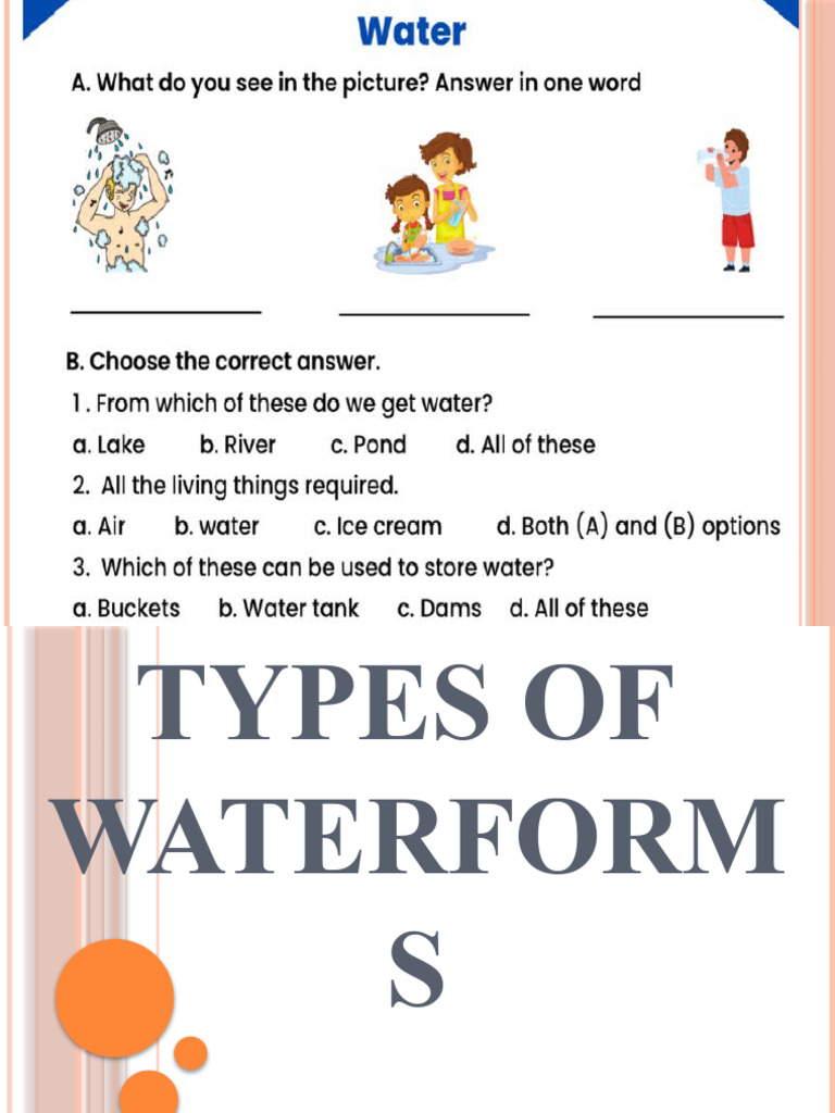 Grade 1 - Science Waterforms | PDF