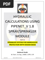 Sprinkler & Standpipe Hydraulic Calculations Guide | PDF | Fire ...
